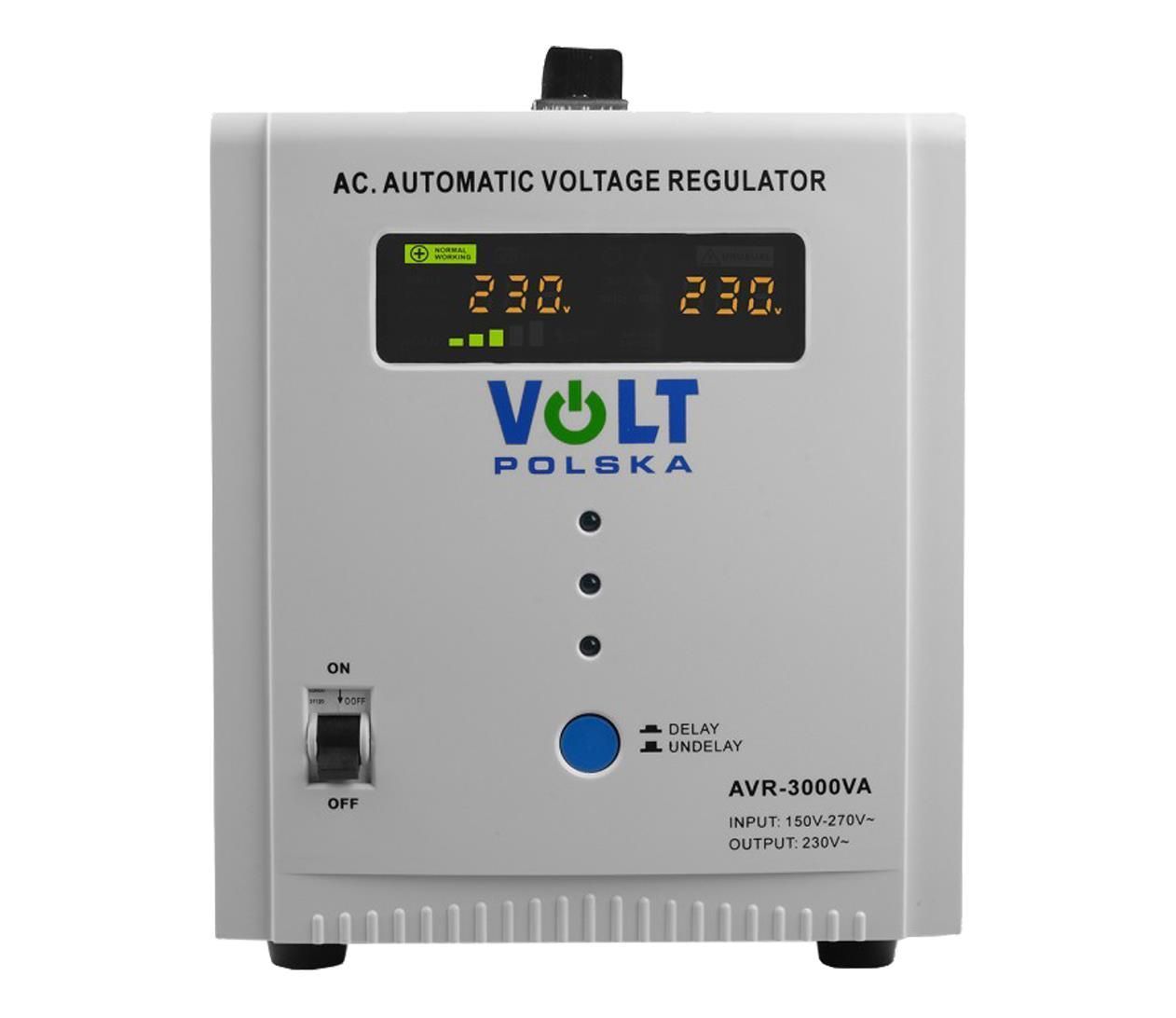 Стабілізатор напруги Volt Polska AVR 3000 VA (5AVR3000SE) купити 📱 ...